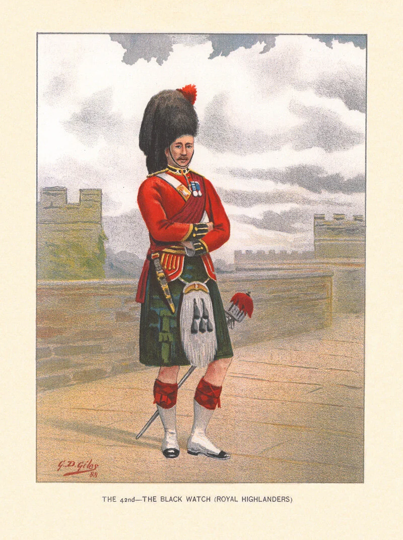 THE 42ND - BLACK WATCH HIGHLANDERS — The Royal Mile Gallery