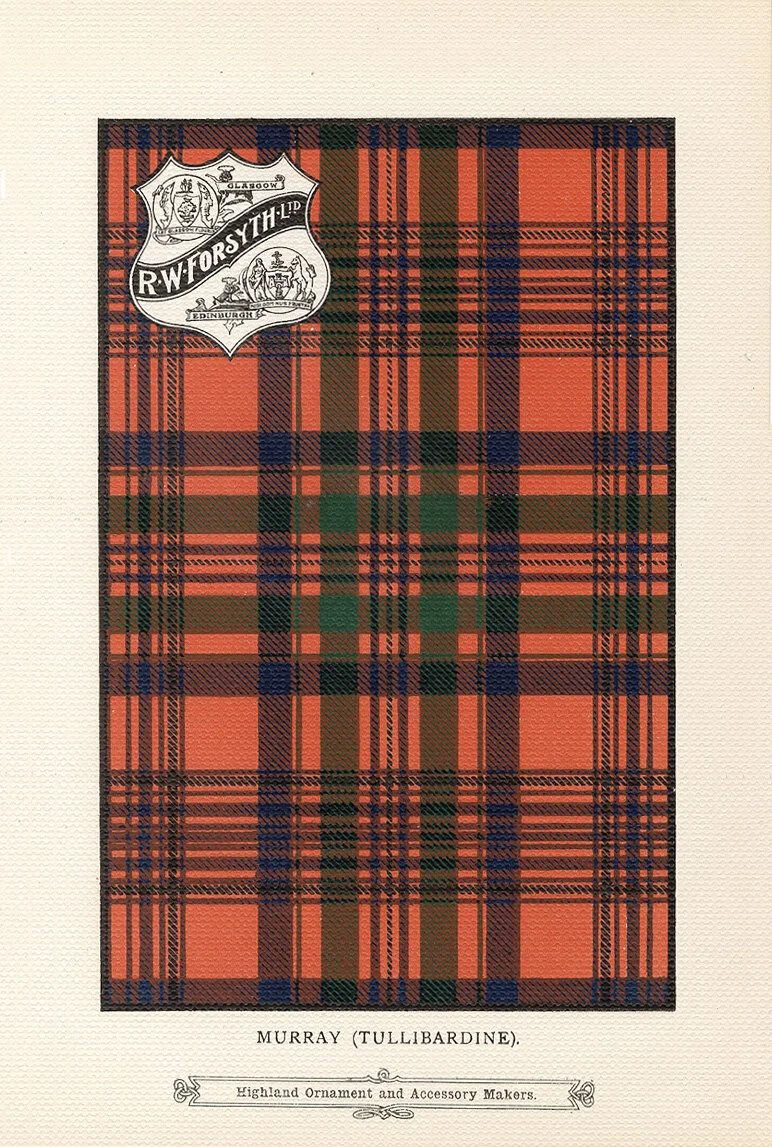 MURRAY (TULLIBARDINE) TARTAN — The Royal Mile Gallery