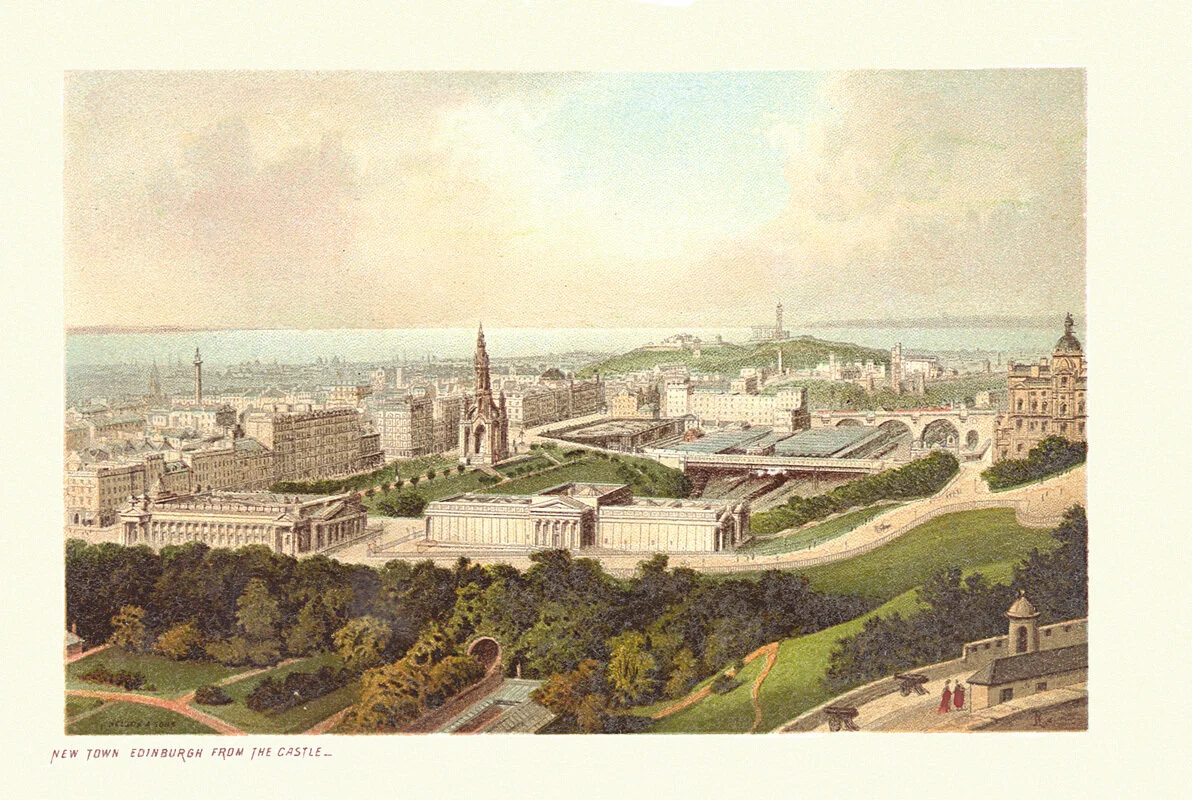 Antique Edinburgh New Town Prints & Reproductions — The Royal Mile Gallery