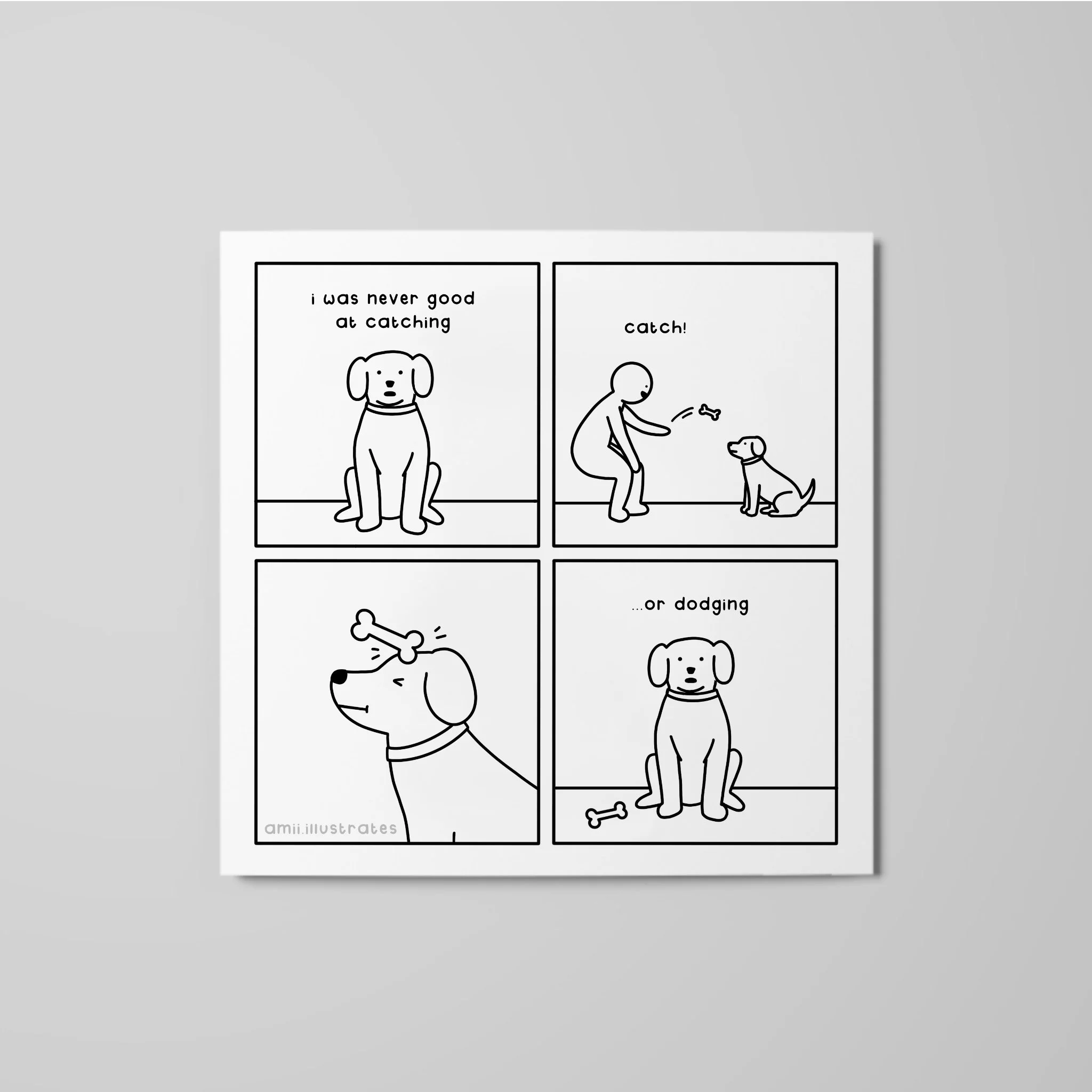 Funny 'Train Time' Autism Print - Amii Illustrates