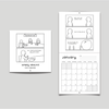 Funny Cartoon 2026 Wall Calendar - Amii Illustrates