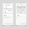 Funny Cartoon 2026 Wall Calendar - Amii Illustrates