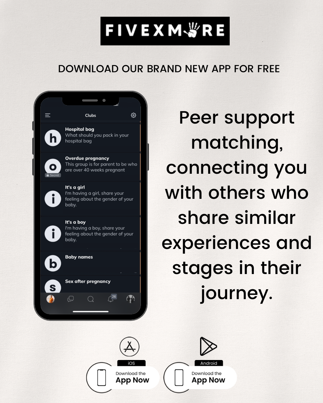 Five X More Black Maternal Health App and Maternity Support for Black Mothers — FIVEXMORE