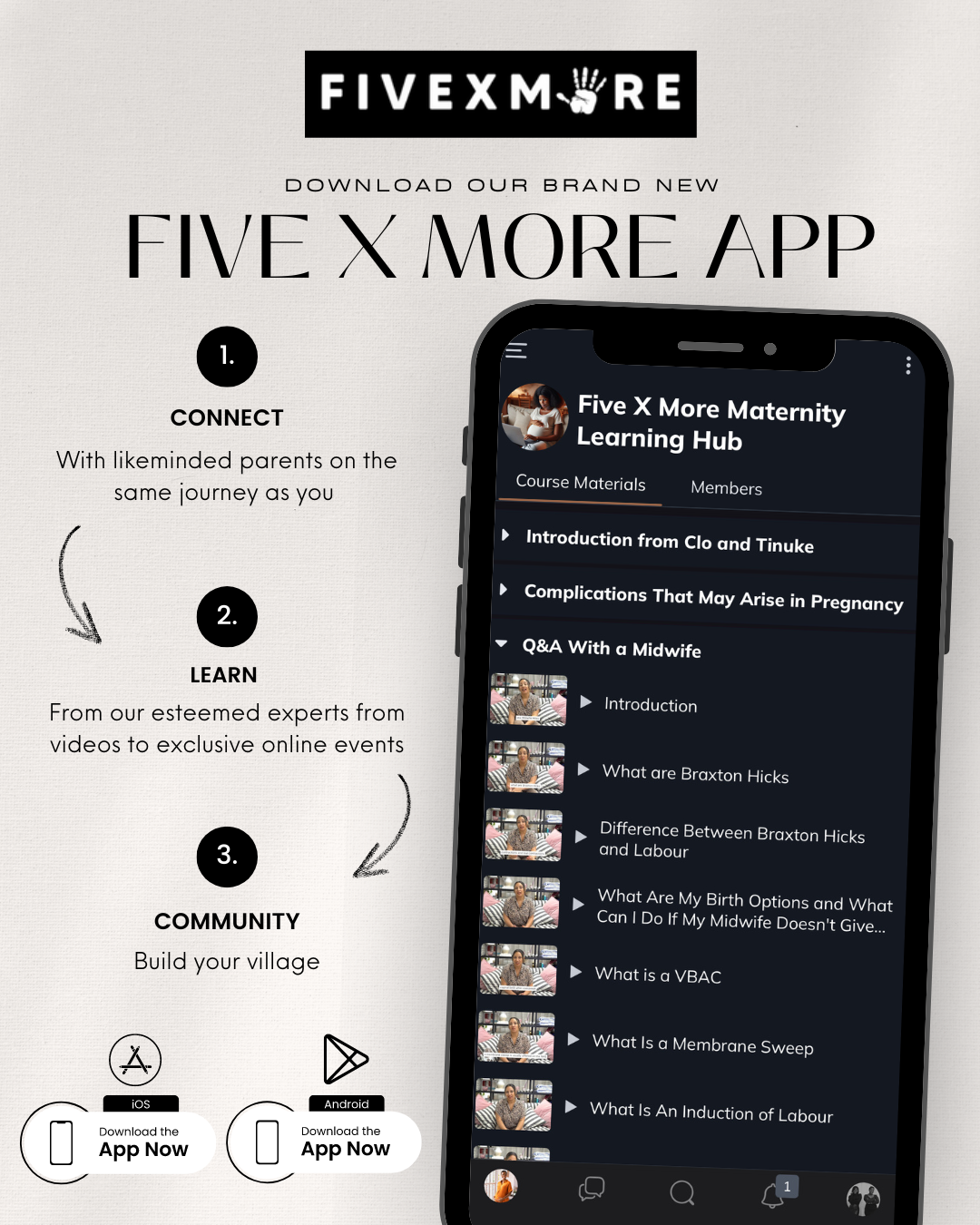 Five X More Black Maternal Health App and Maternity Support for Black Mothers — FIVEXMORE