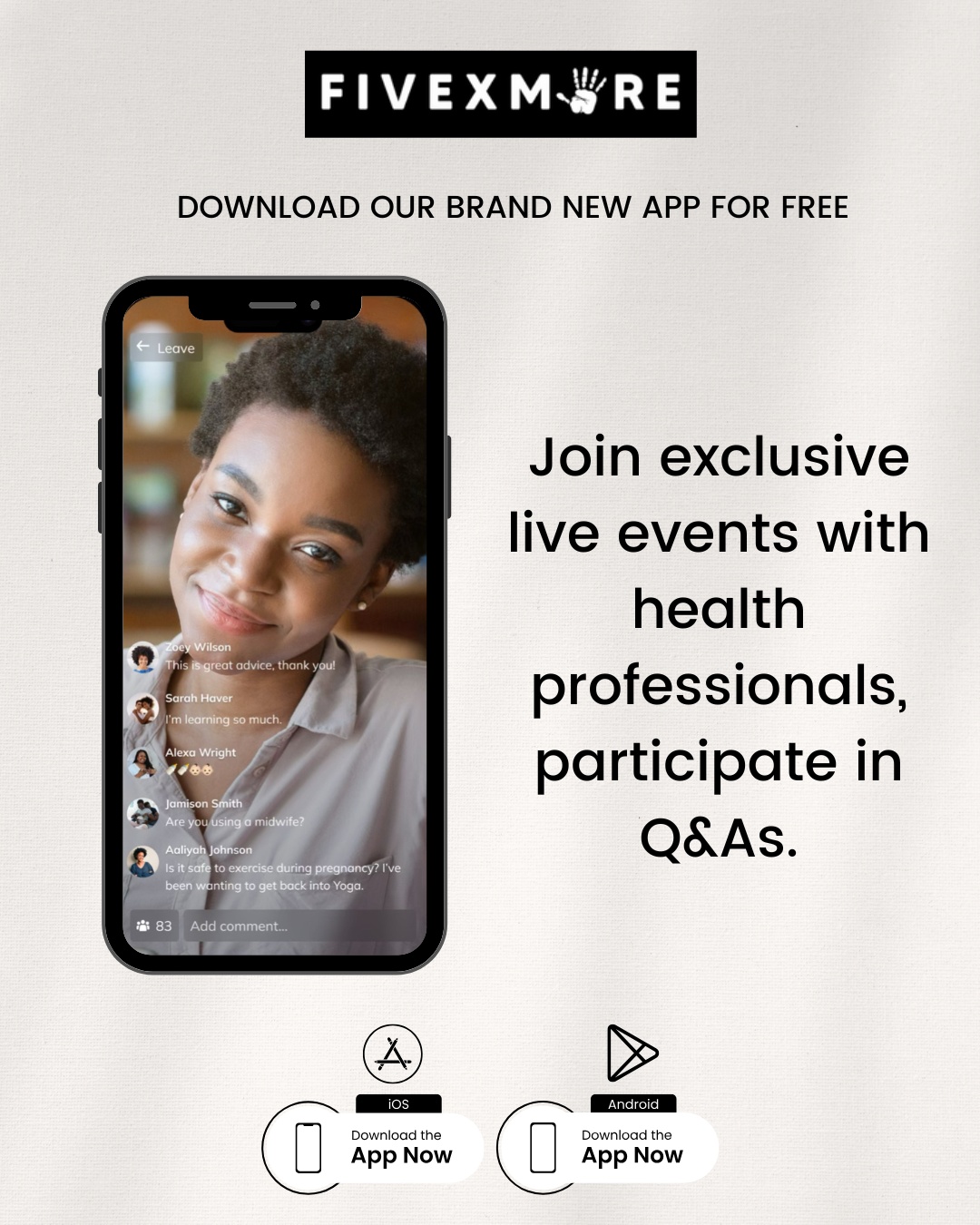 Five X More Black Maternal Health App and Maternity Support for Black Mothers — FIVEXMORE