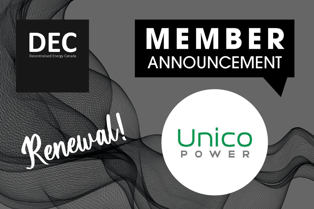 Unico Power — Decentralised Energy Canada