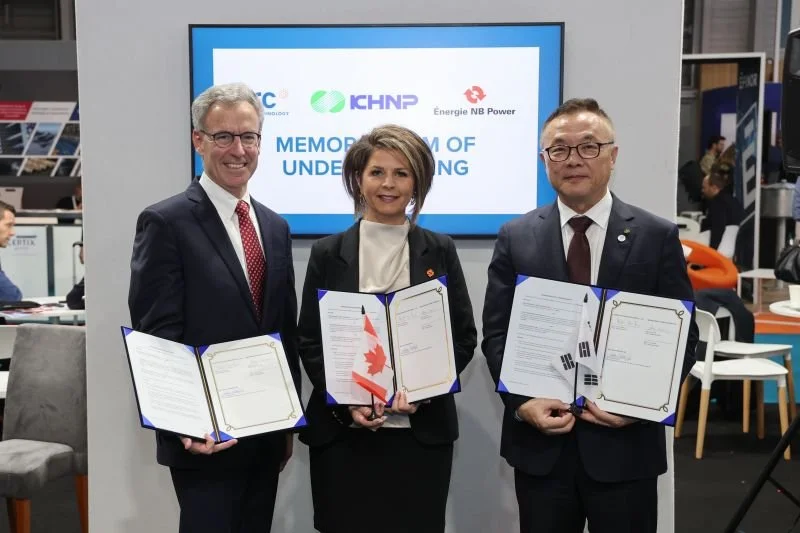 Korea Hydro and Nuclear Power Co, ARC Clean Technology, and NB Power sign Collaboration ...