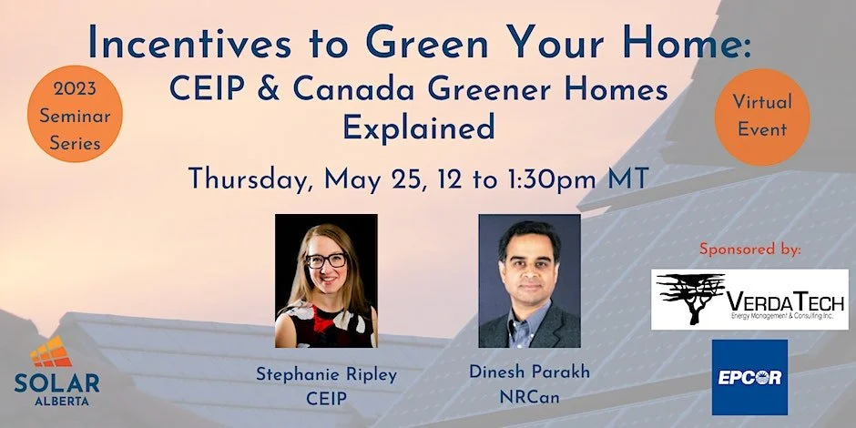 Incentives to Green Your Home: CEIP & Canada Greener Homes Overview ...