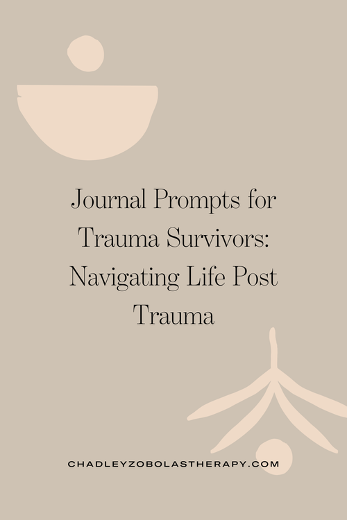 Journal Prompts for Trauma Survivors: Healing After Trauma — Chadley ...