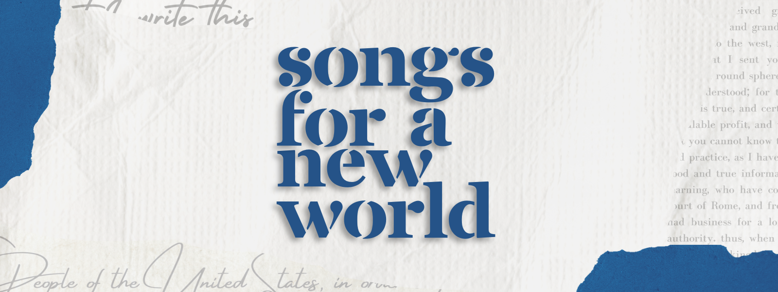Cult favourite SONGS FOR A NEW WORLD announces London revival in ...