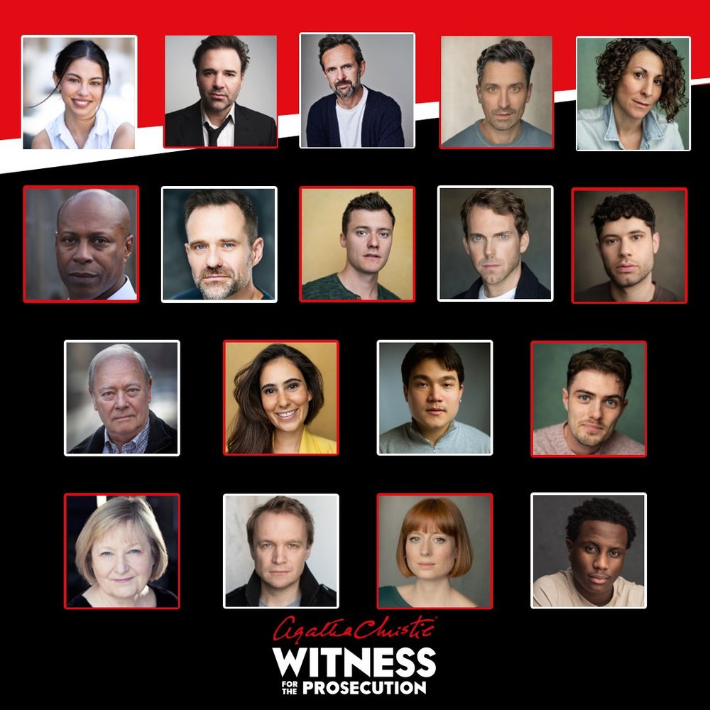 New cast and extension announced for Agatha Christie's WITNESS FOR THE ...
