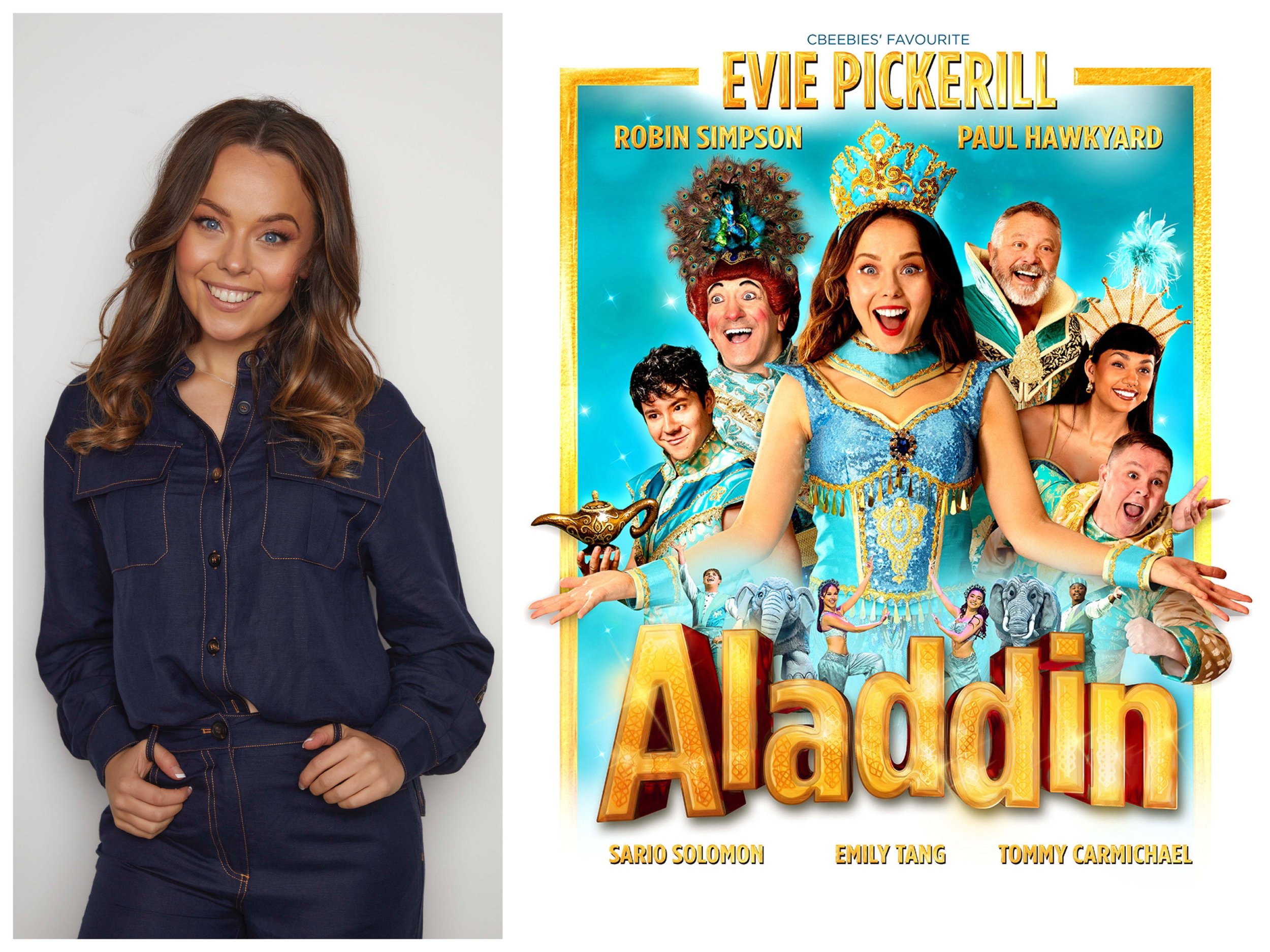 Q&A: Cbeebies' Evie Pickerill on starring in ALADDIN at York Theatre ...