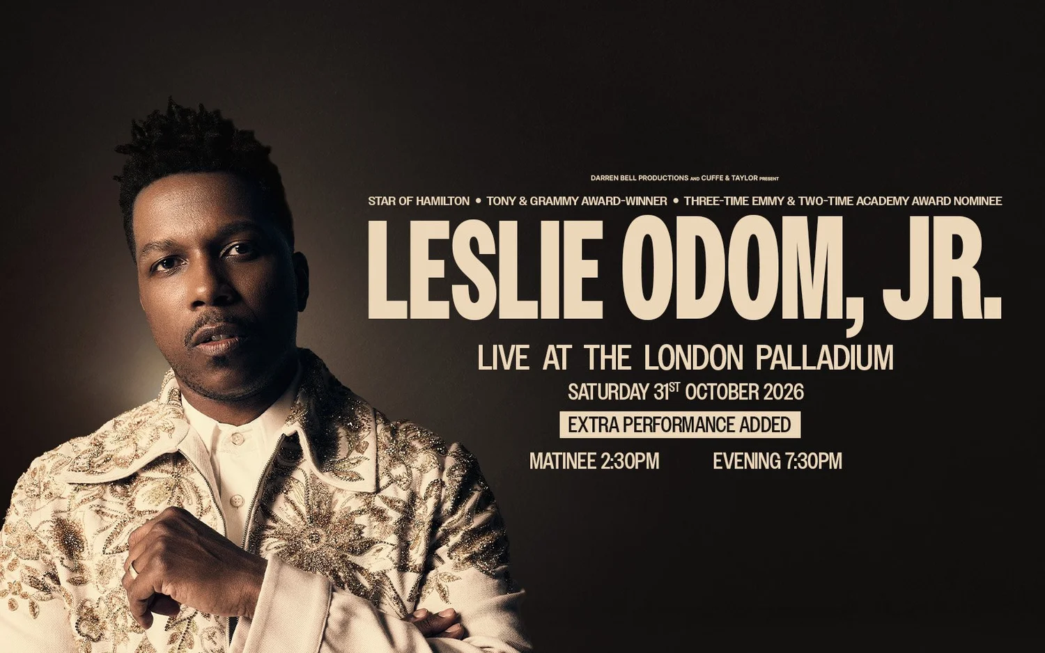 LESLIE ODOM, JR. adds extra concert performance due to popular demand ...