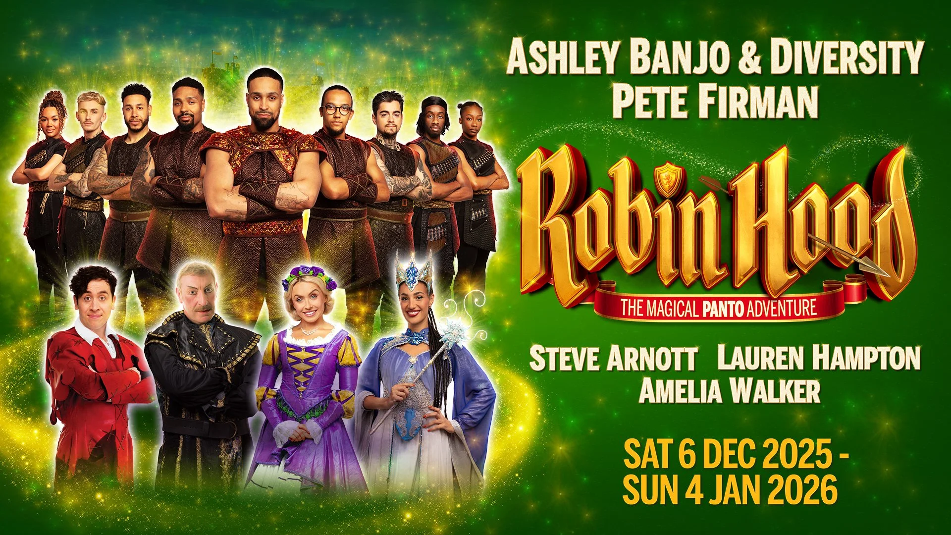 Full line-up announced for ROBIN HOOD at New Wimbledon Theatre | West ...