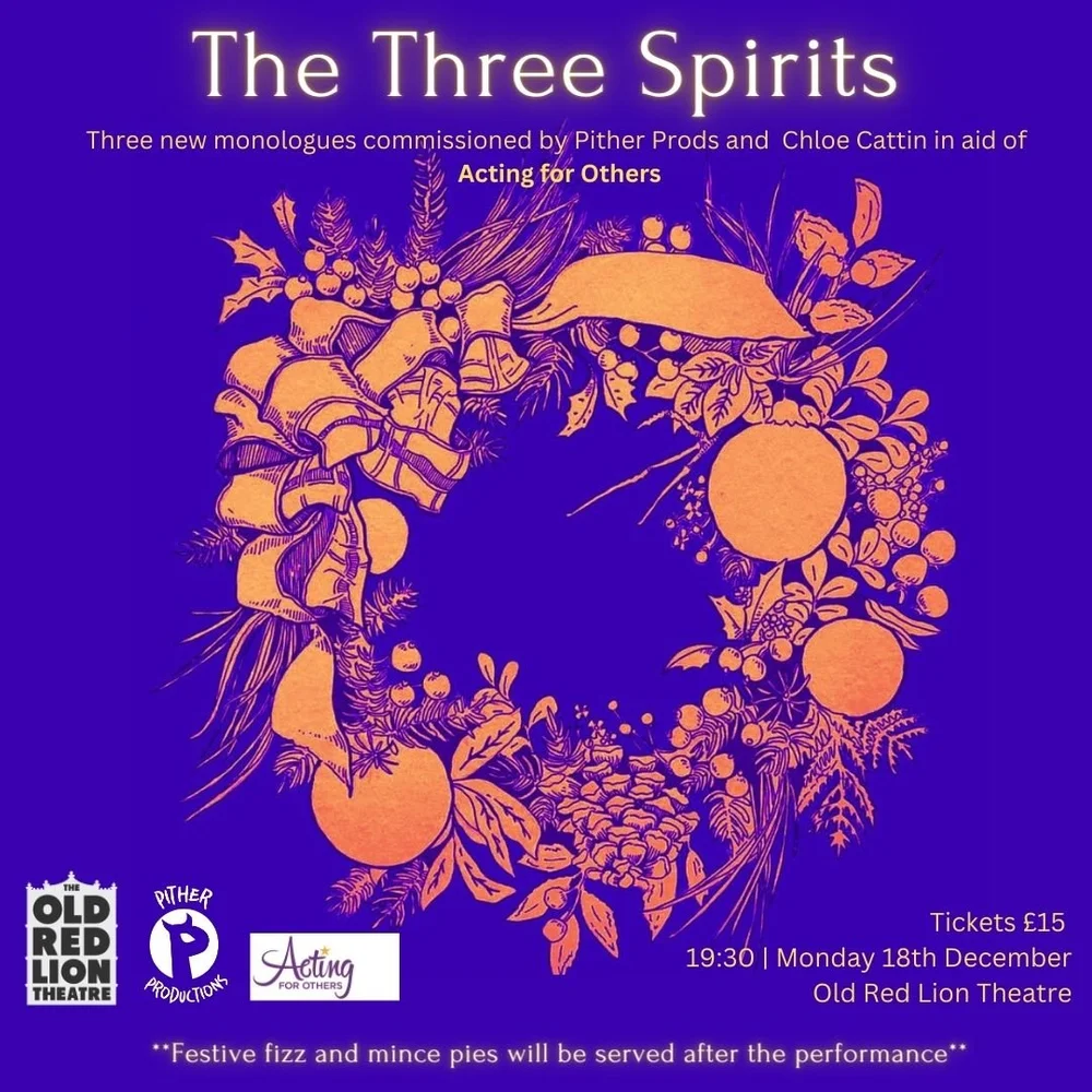 Christmas charity show THE THREE SPIRITS to raise money for Acting For ...