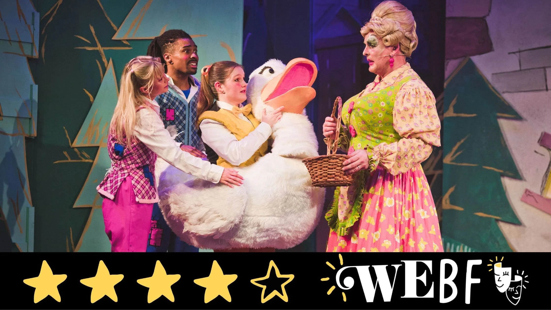 Review: MOTHER GOOSE AND THE GOLDEN EGG, The Wilde Theatre | West End ...