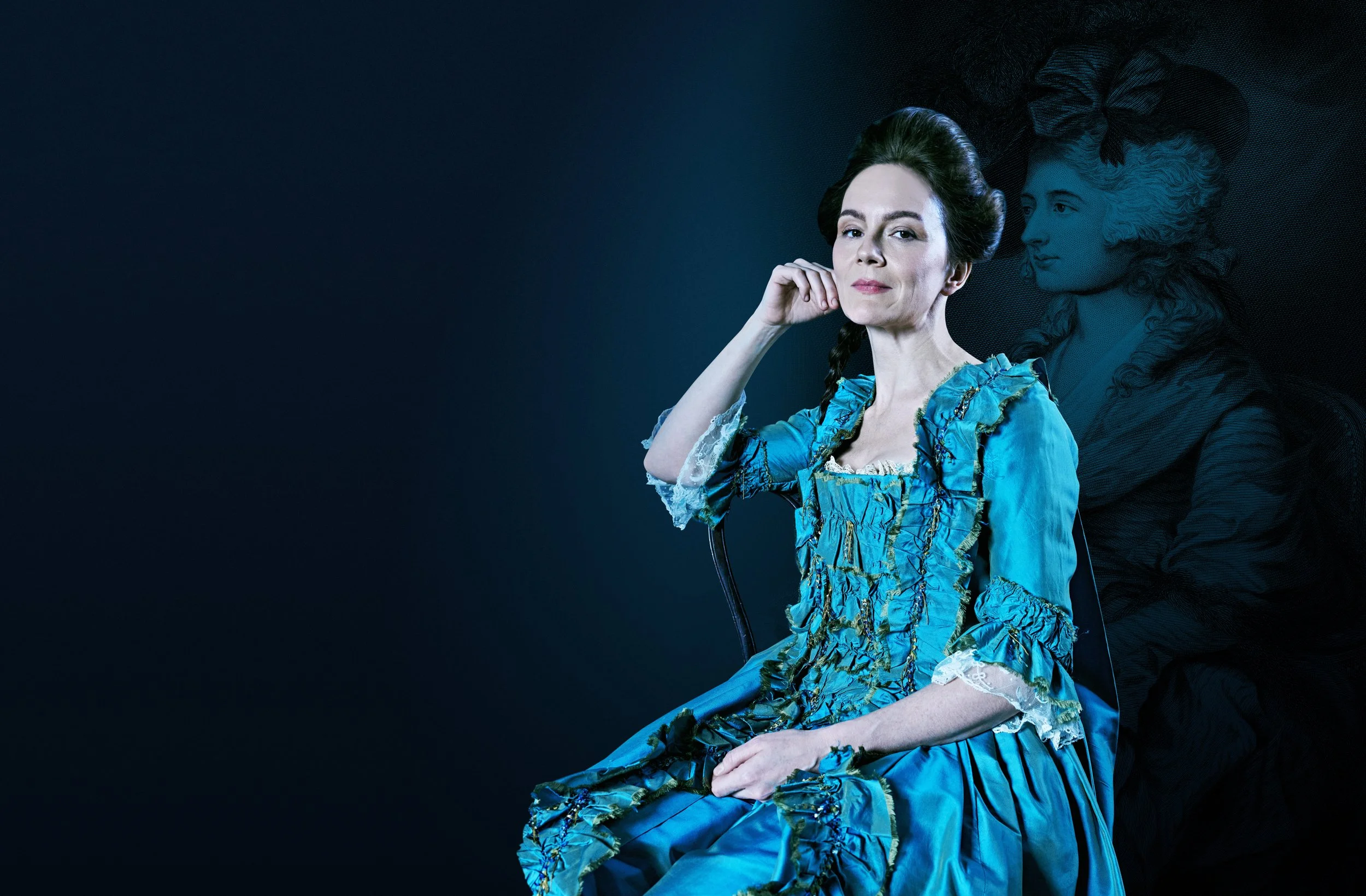 Rachael Stirling stars as Queen of Drury Lane in THE DIVINE MRS S at ...