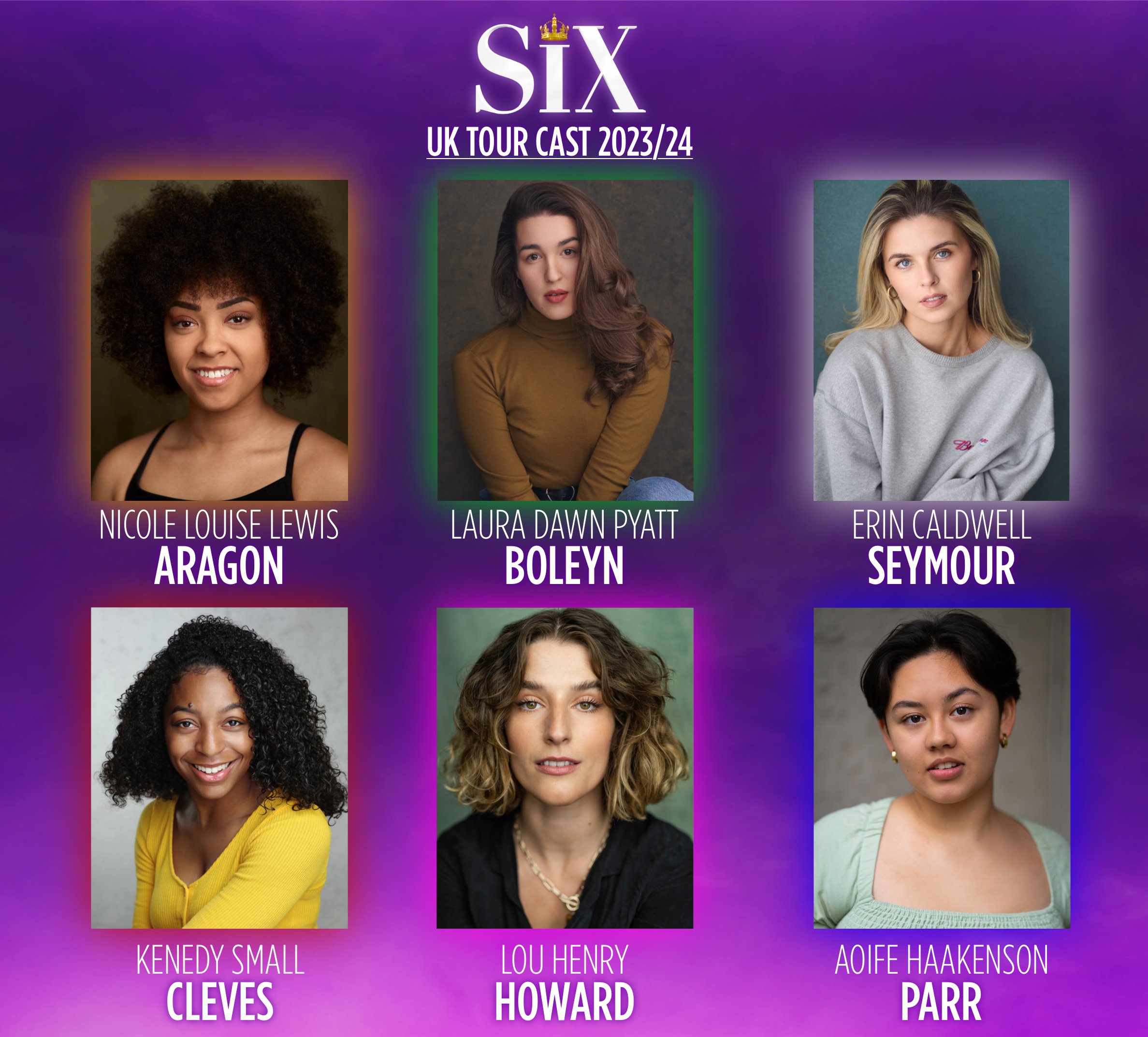 New UK touring cast announced for international smash hit musical SIX ...