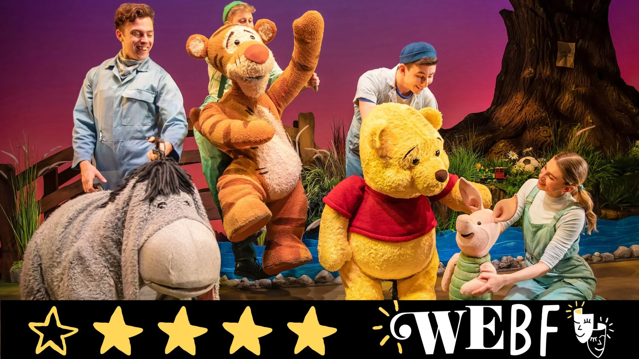 Review: WINNIE THE POOH: THE NEW MUSICAL ADAPTATION, Riverside Studios ...