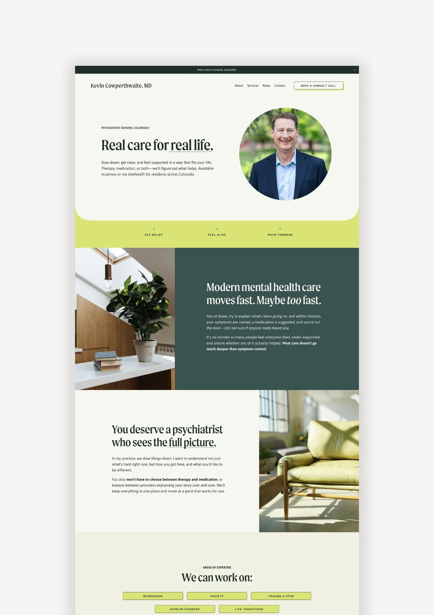 Best Squarespace Therapist Website Examples for Inspiration