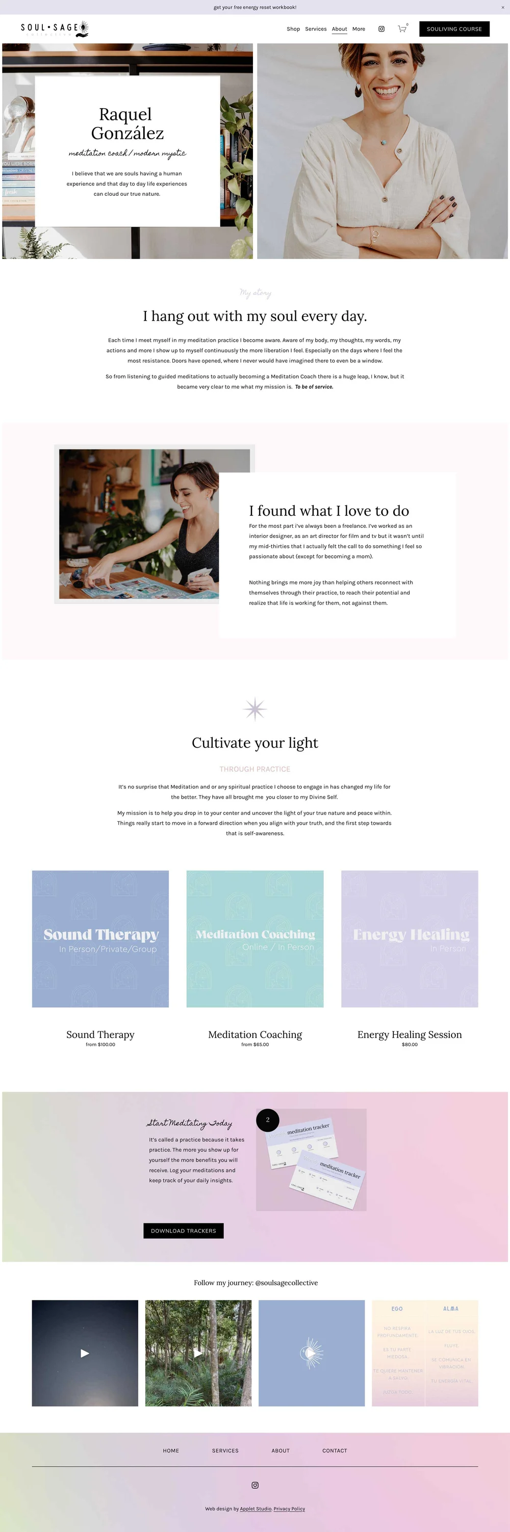 10 Best Example Squarespace Websites: Counselors, Coaches, and Therapists