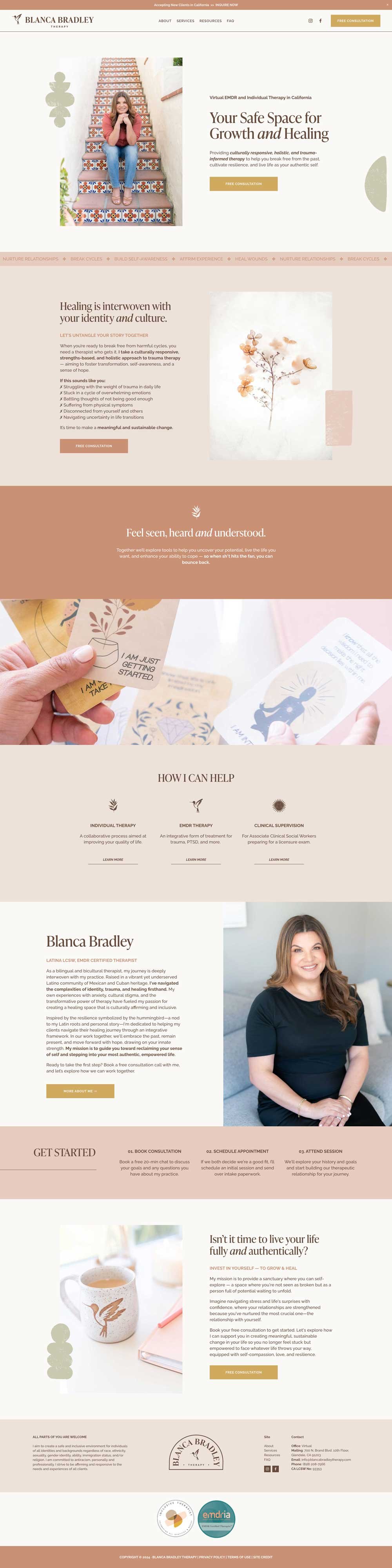 Best Squarespace Therapist Website Examples for Inspiration