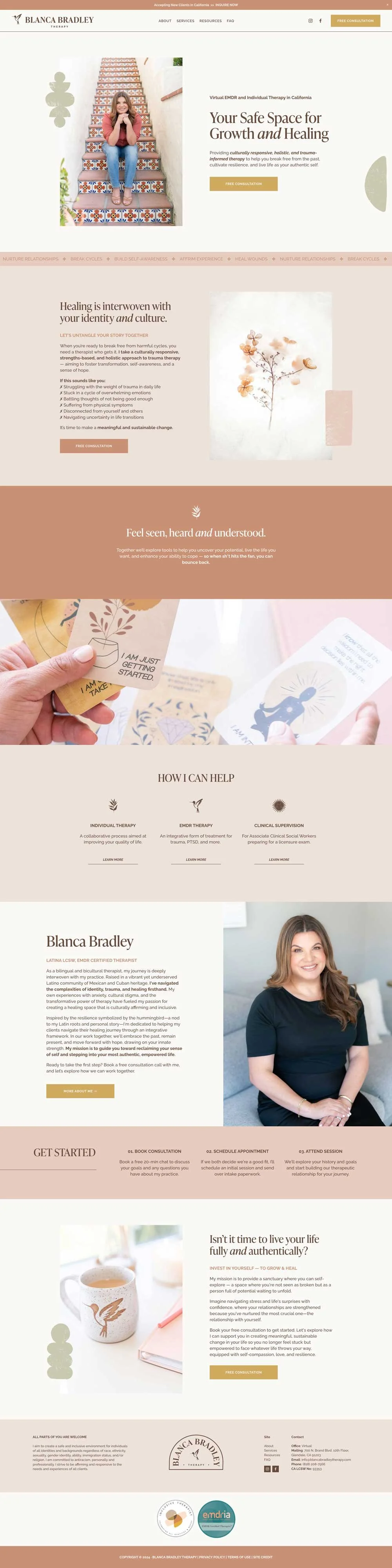 Best Squarespace Therapist Website Examples for Inspiration