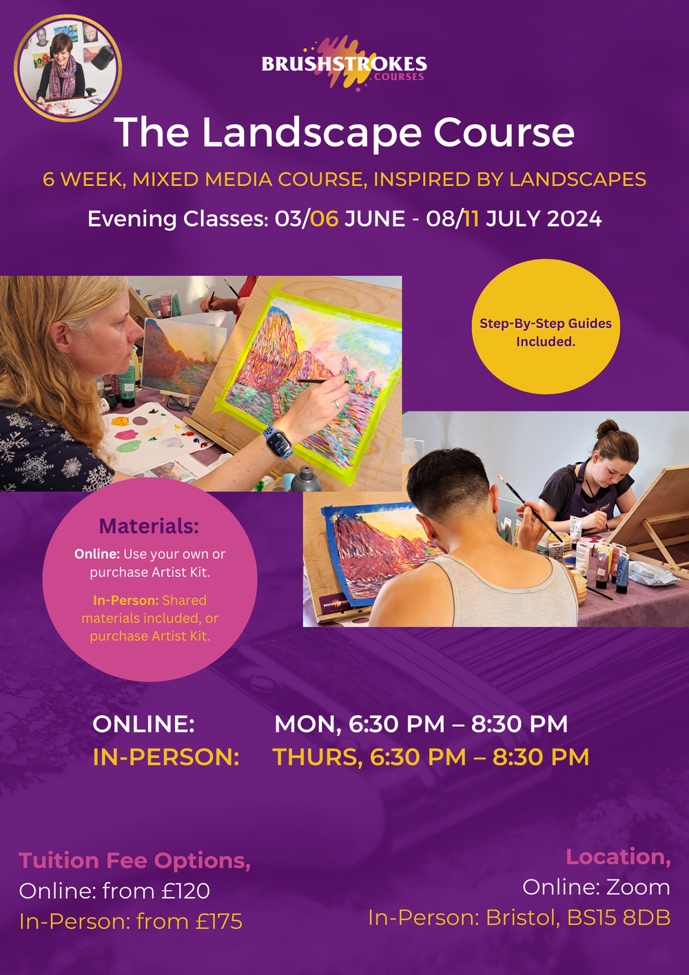 Classes + Courses — Brushstrokes Courses | Based int the UK ...