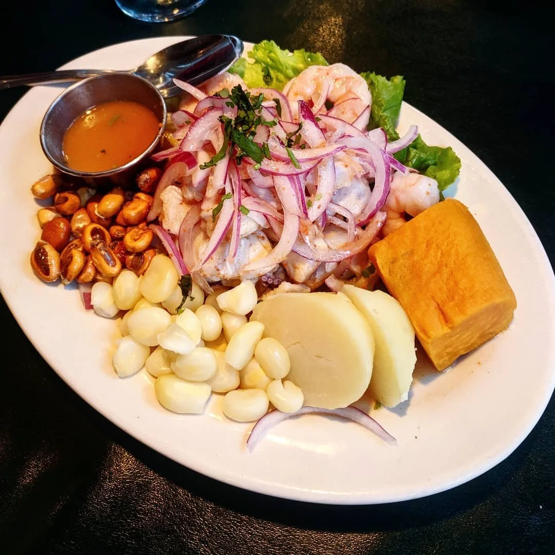 Peruvian Ceviche Mixto