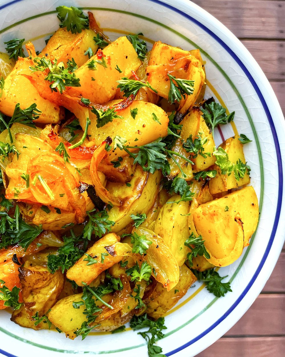 Oven-Baked Sri Lankan Turmeric Potatoes (Ala Lunu) — Hello Good Cooking