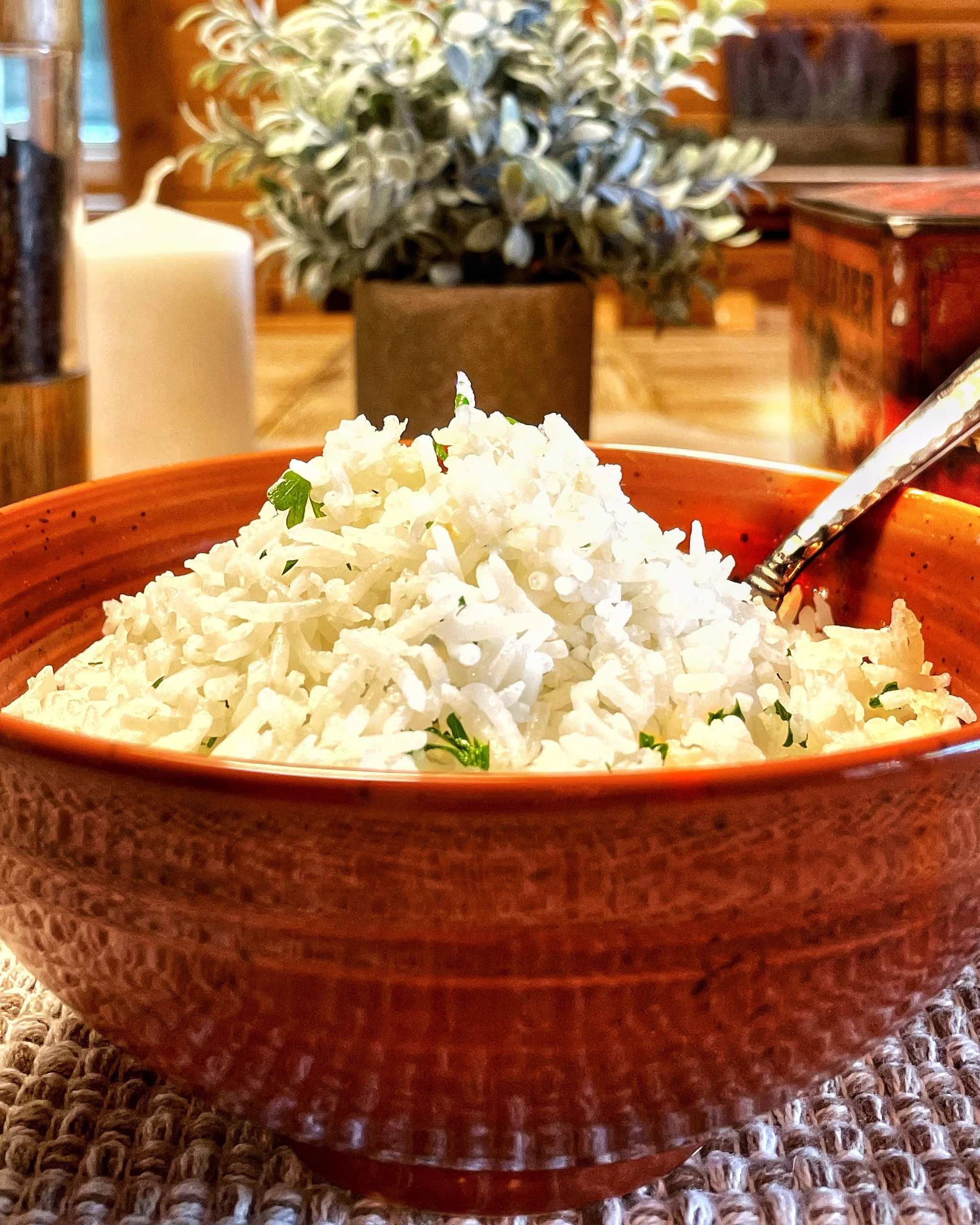 Herb & Butter Rice — Hello Good Cooking