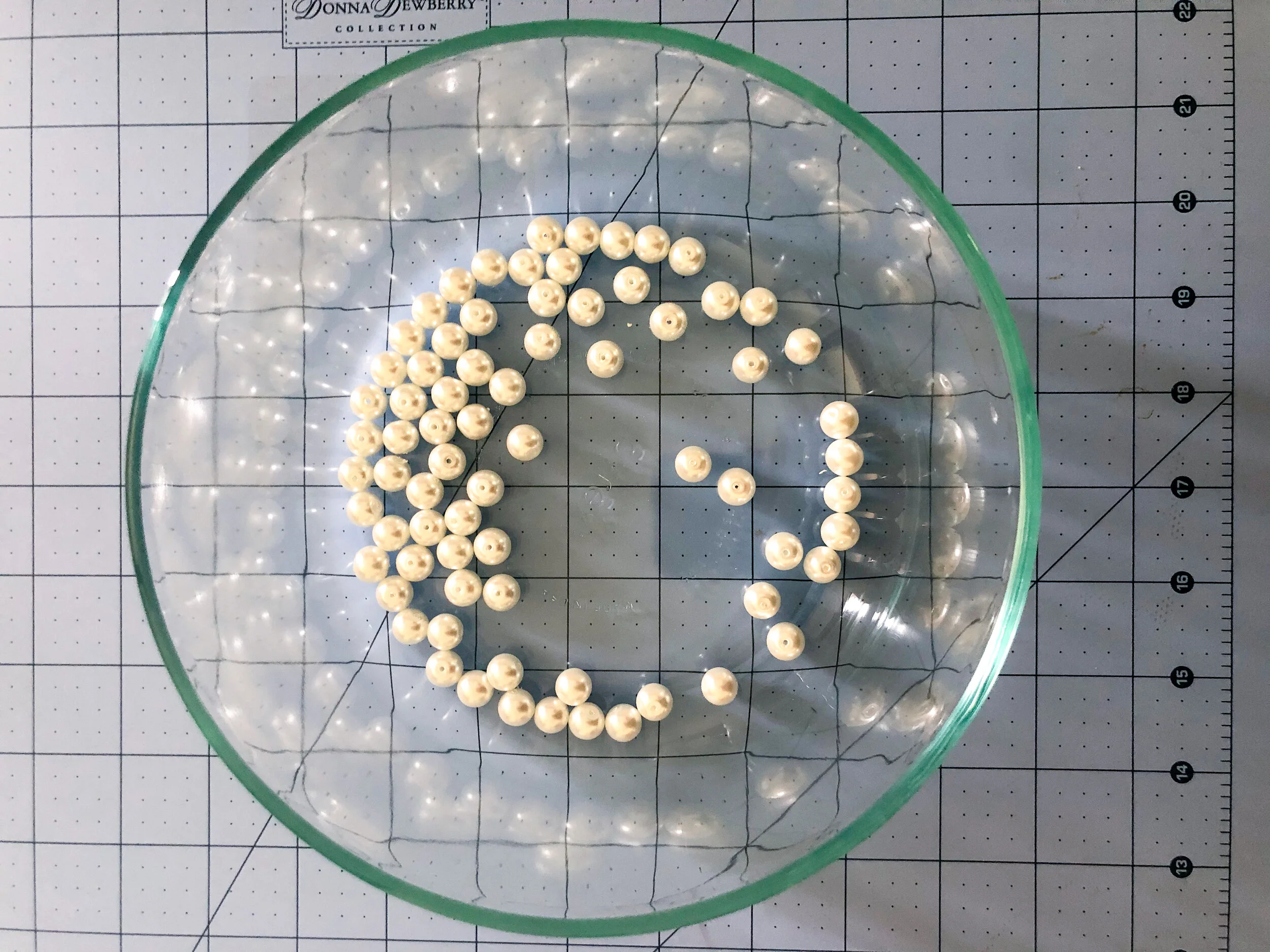 DIY: Pearl or Bead Face Mask Chain | Chronically Chic