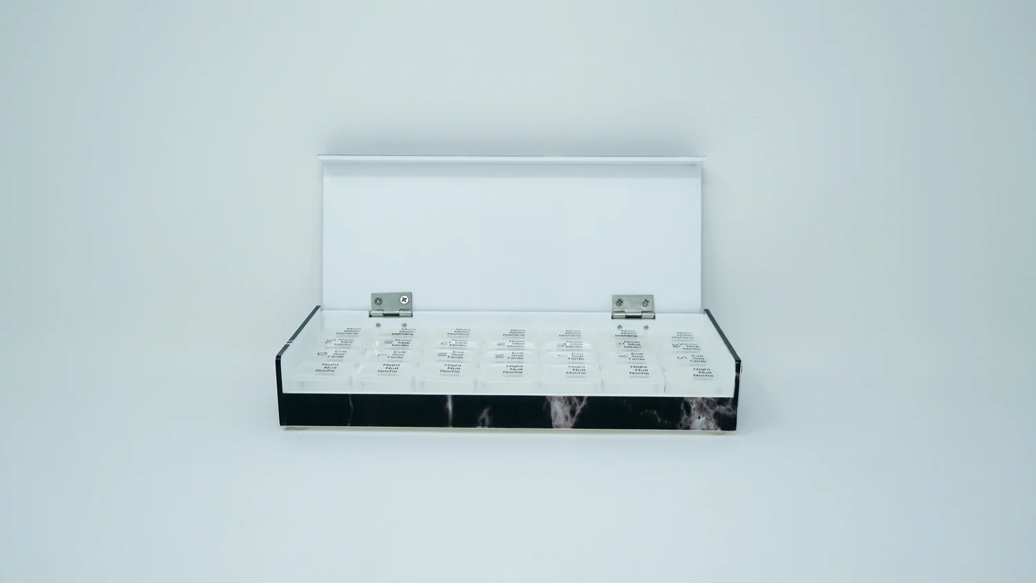 Tortoise Shell Pill Organizer Box | Chronically Chic