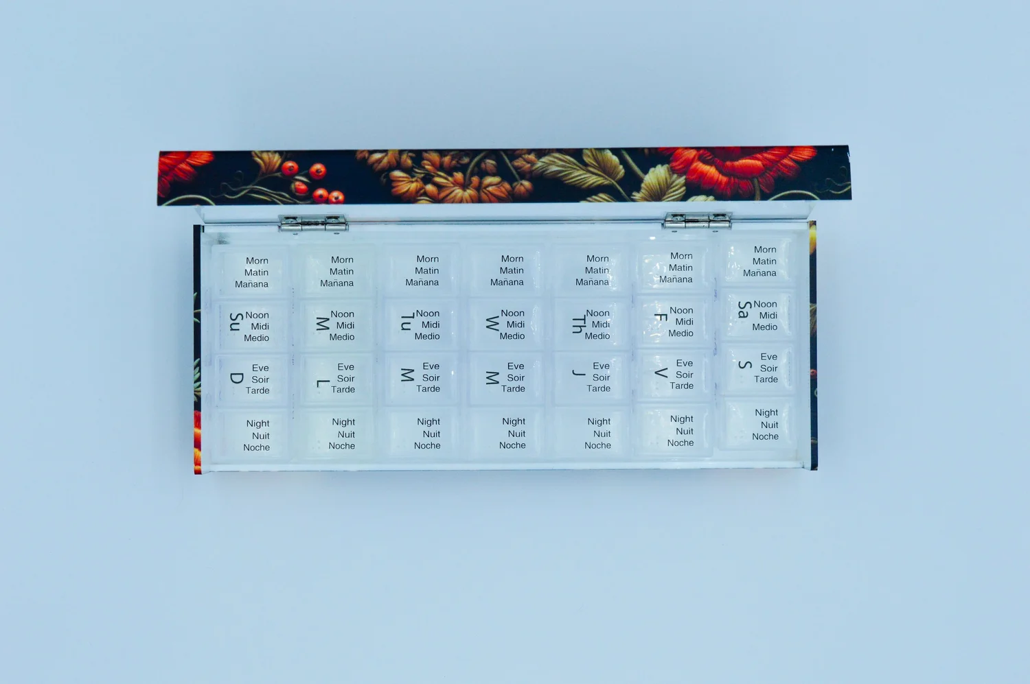 Tortoise Shell Pill Organizer Box | Chronically Chic