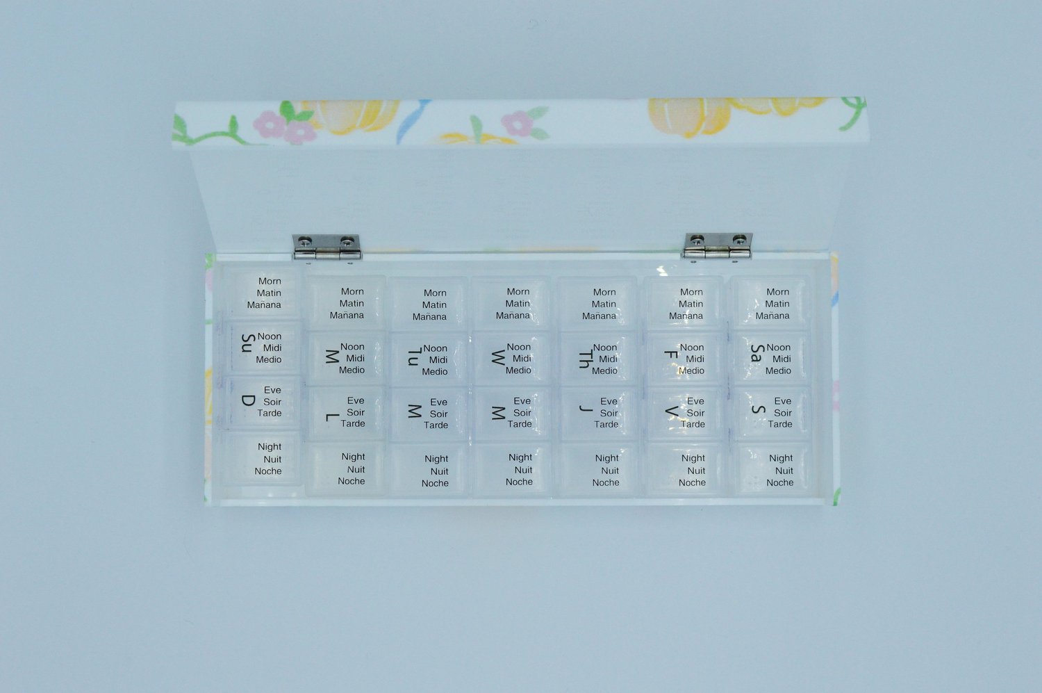 Tortoise Shell Pill Organizer Box | Chronically Chic