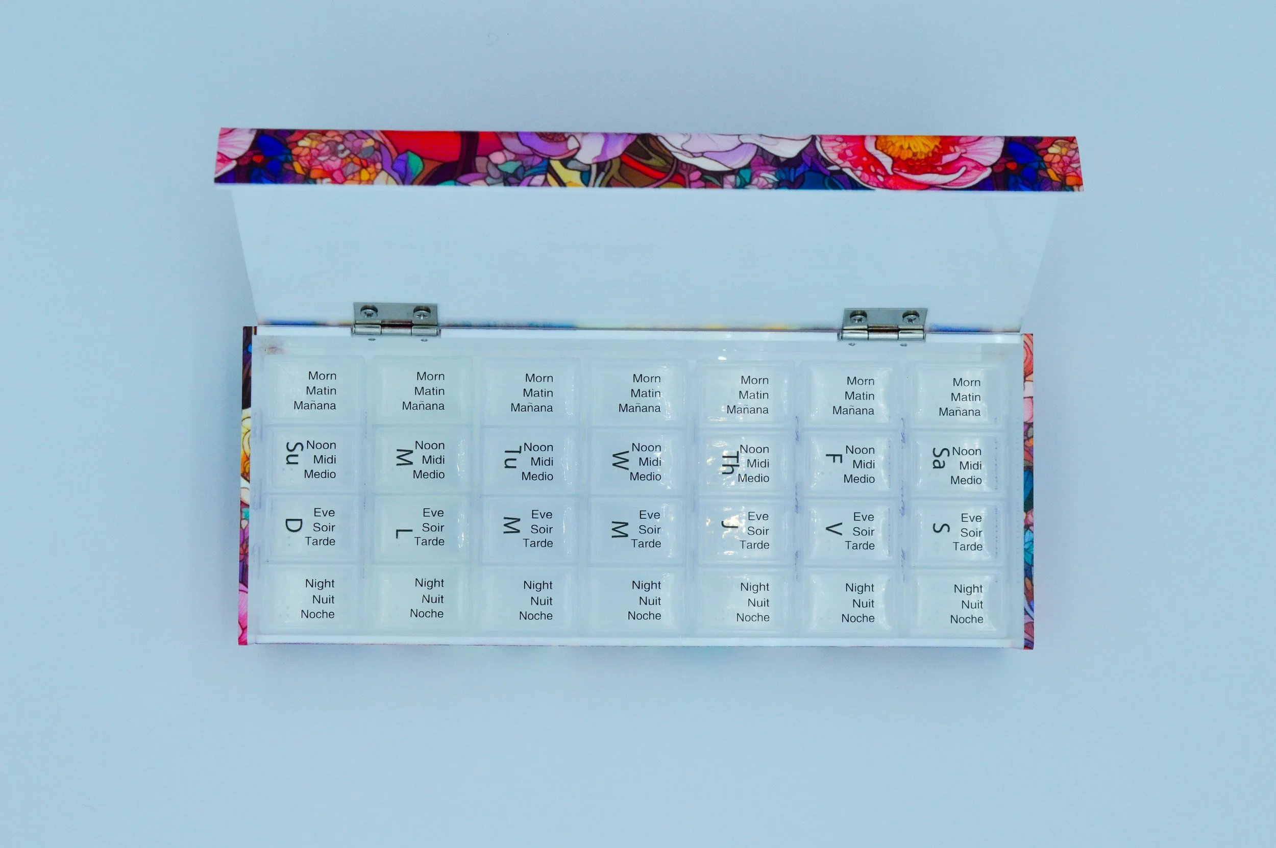 Tortoise Shell Pill Organizer Box | Chronically Chic