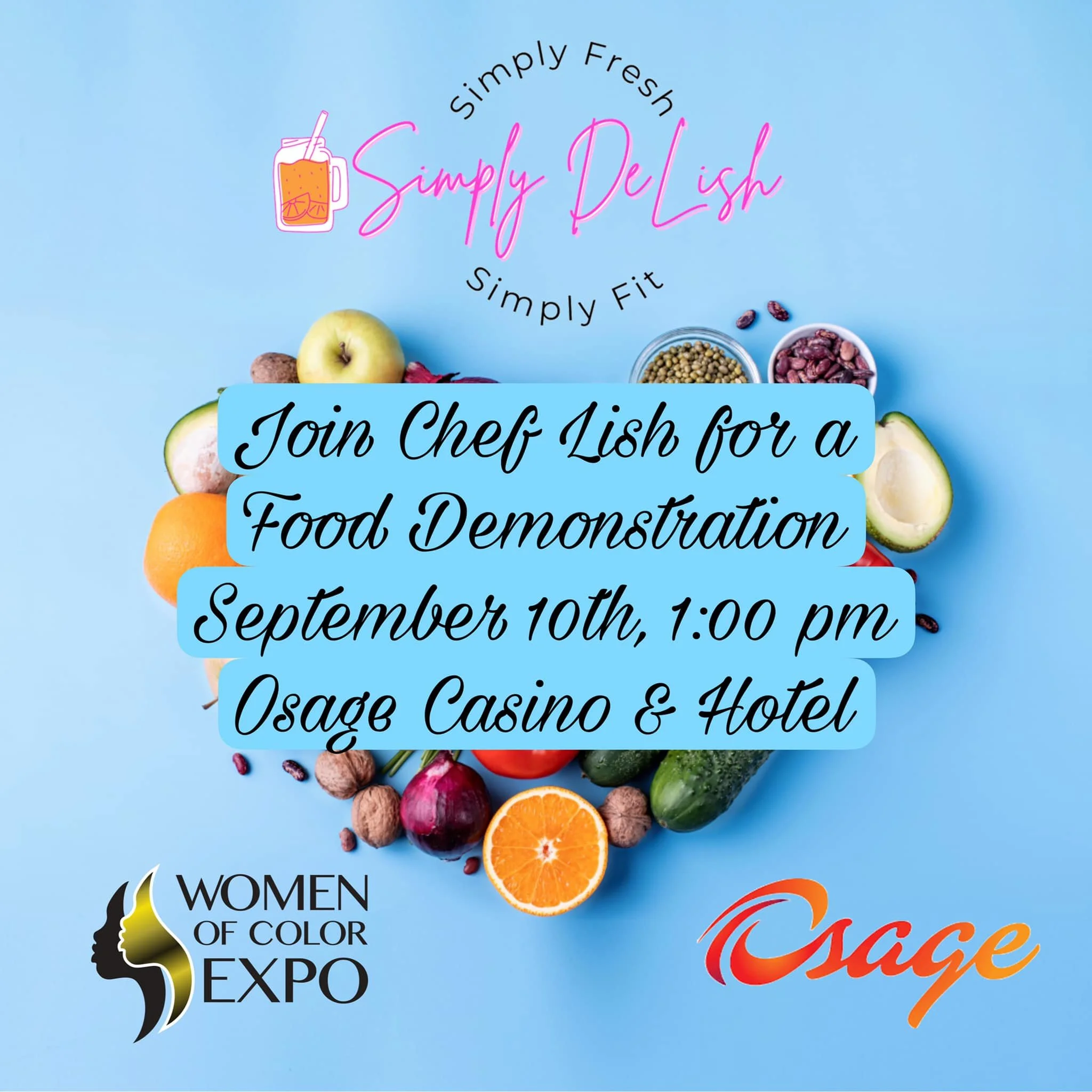 Simply De-Lish Food Demonstration