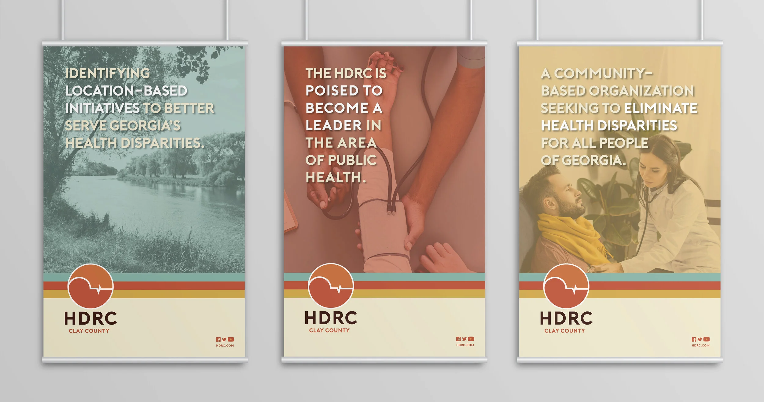 Health Disparities Research Center Logo — Lauren Riddle Design