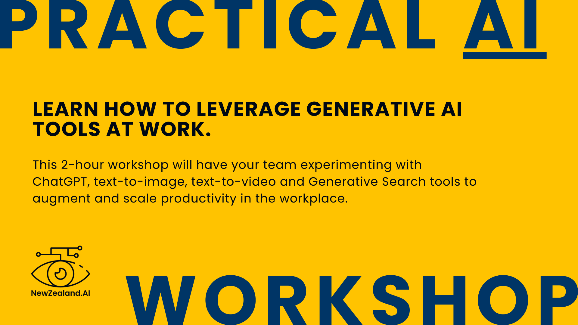 AI for Business Workshops — AI New Zealand