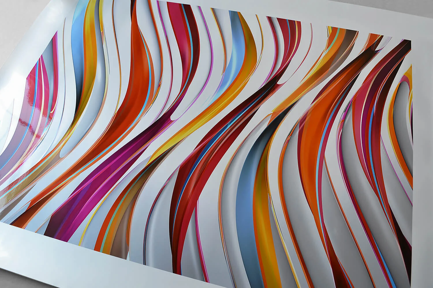 Flow / silver base, commissioned by a collector in Ireland — Chuck ...