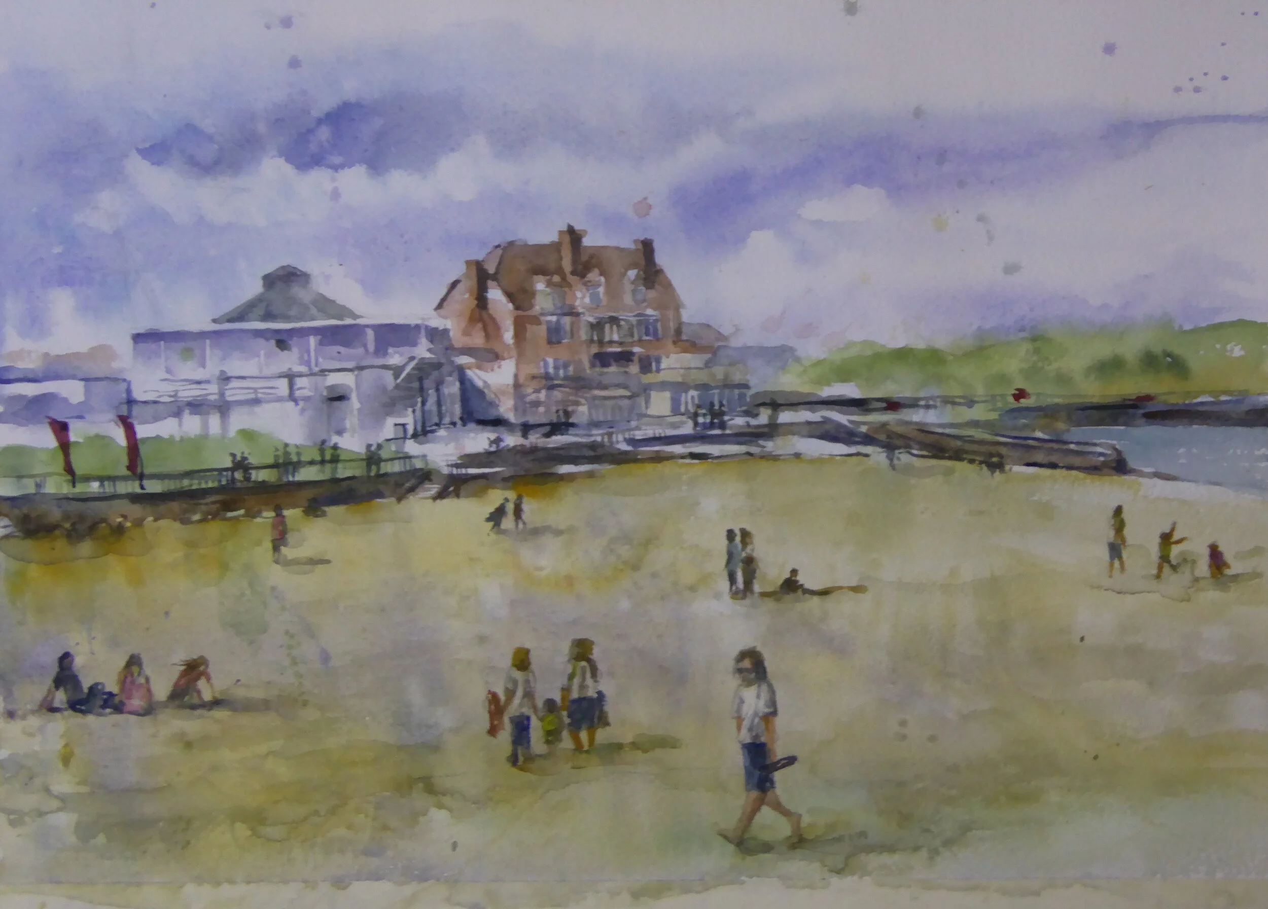 Painting plein air. Why do I love it? By Denise Allen — Artist Demo Days