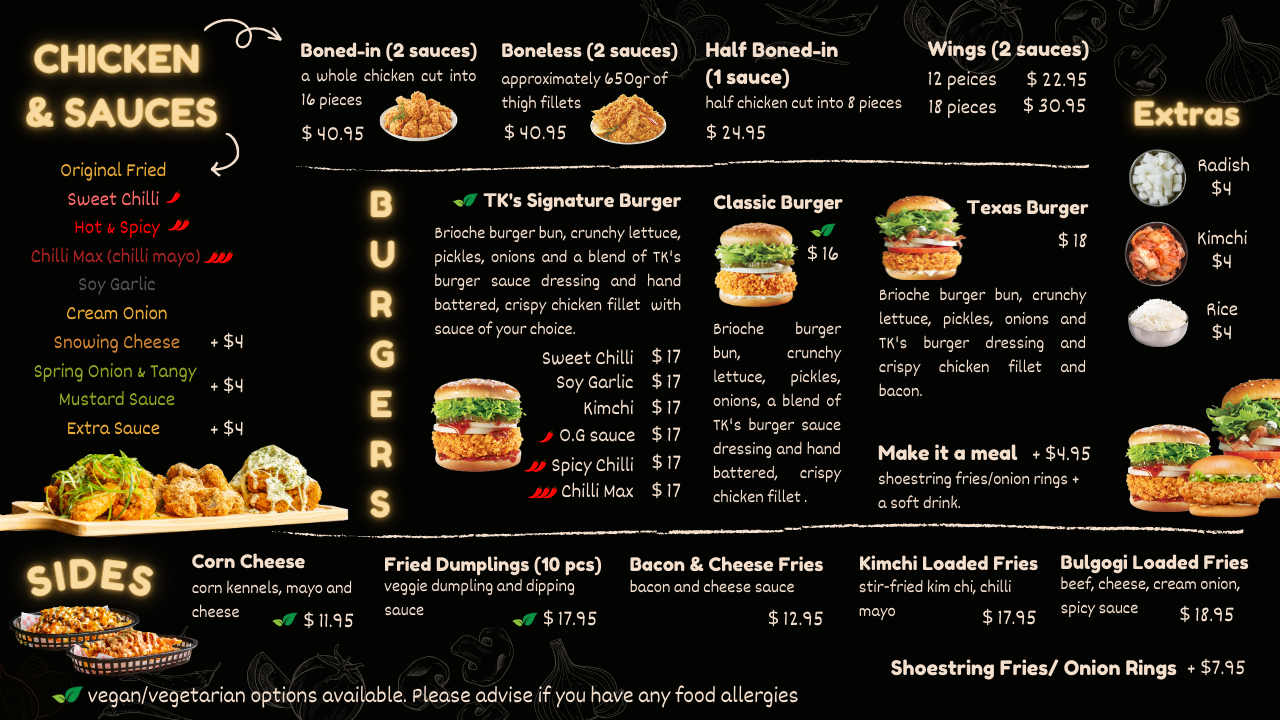 Authentic Korean Restaurant: Indulge in Crispy Korean Fried Chicken, K ...