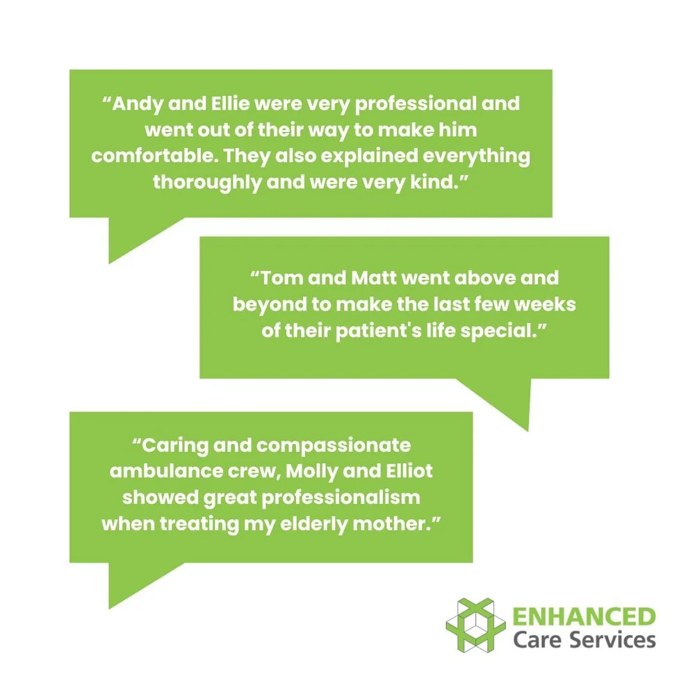 Enhanced Care Services | Passionate about patient care