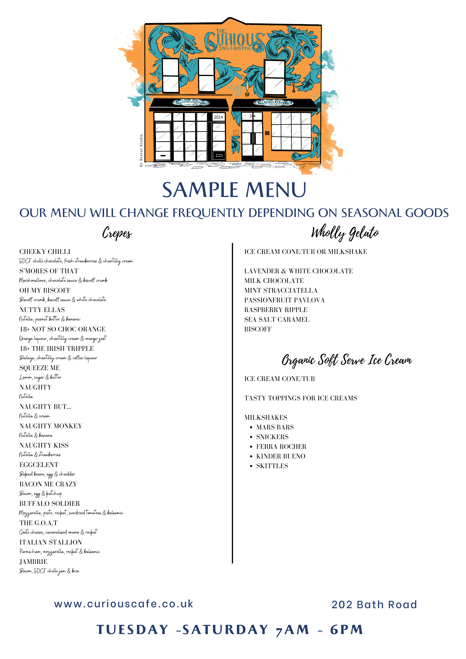 The Curious Cafe and Bistro