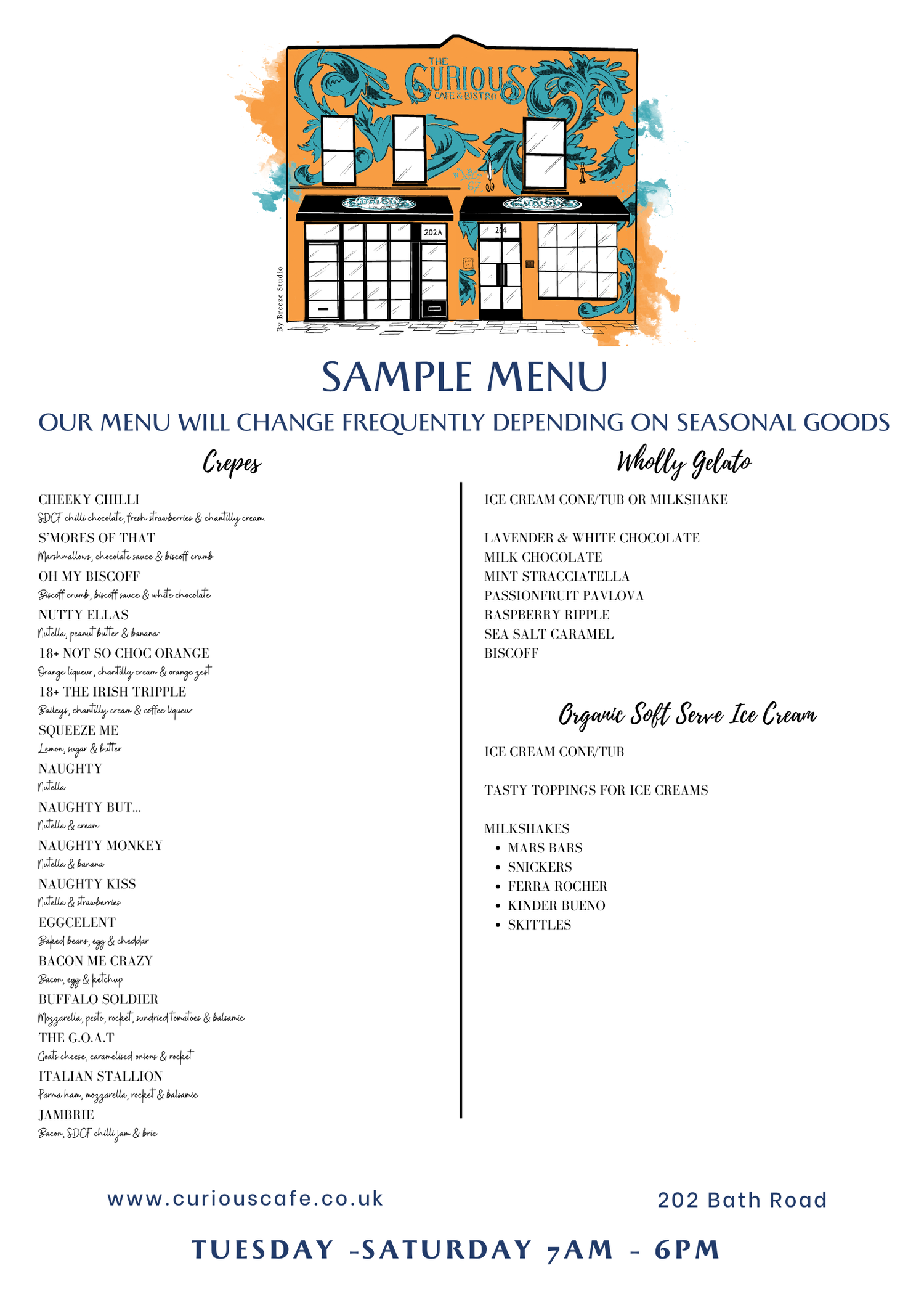 The Curious Cafe and Bistro