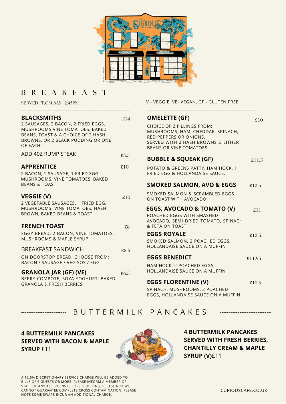 Breakfast — The Curious Cafe and Bistro