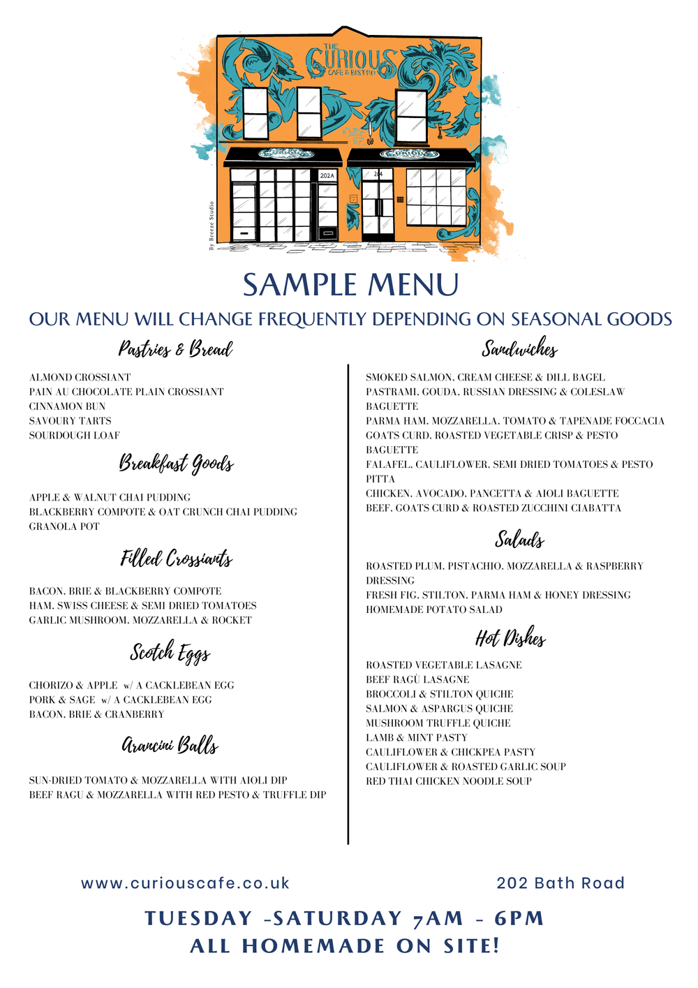 The Curious Cafe and Bistro