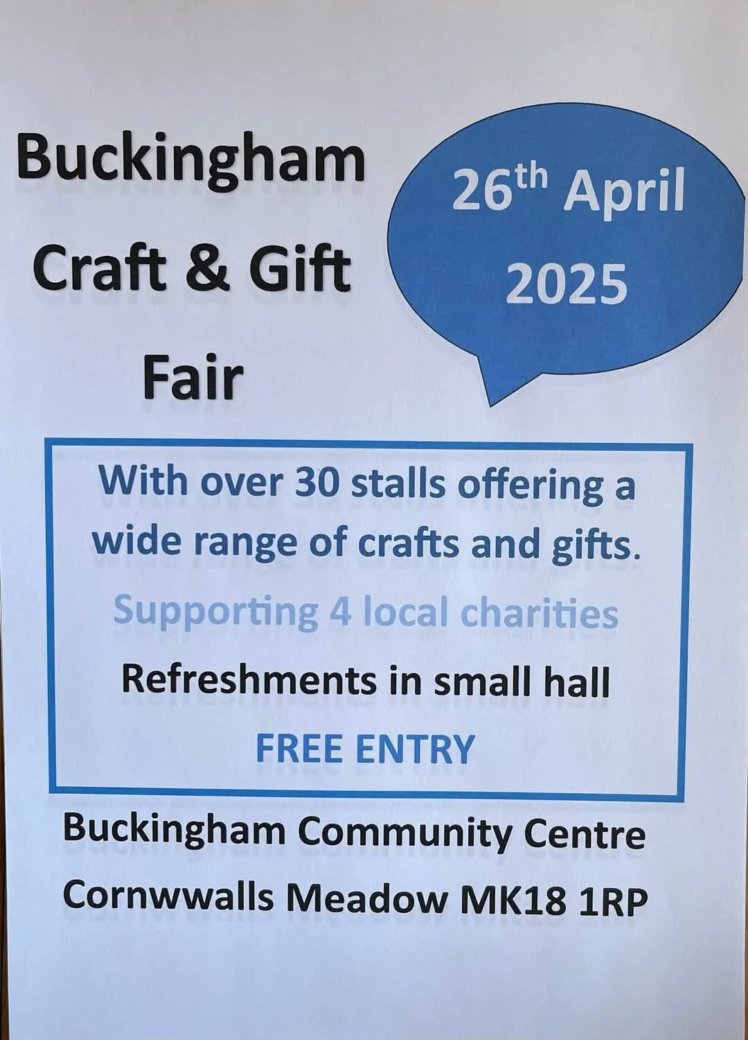 Keep up to date on all the events in Buckingham. — DISCOVER BUCKINGHAM