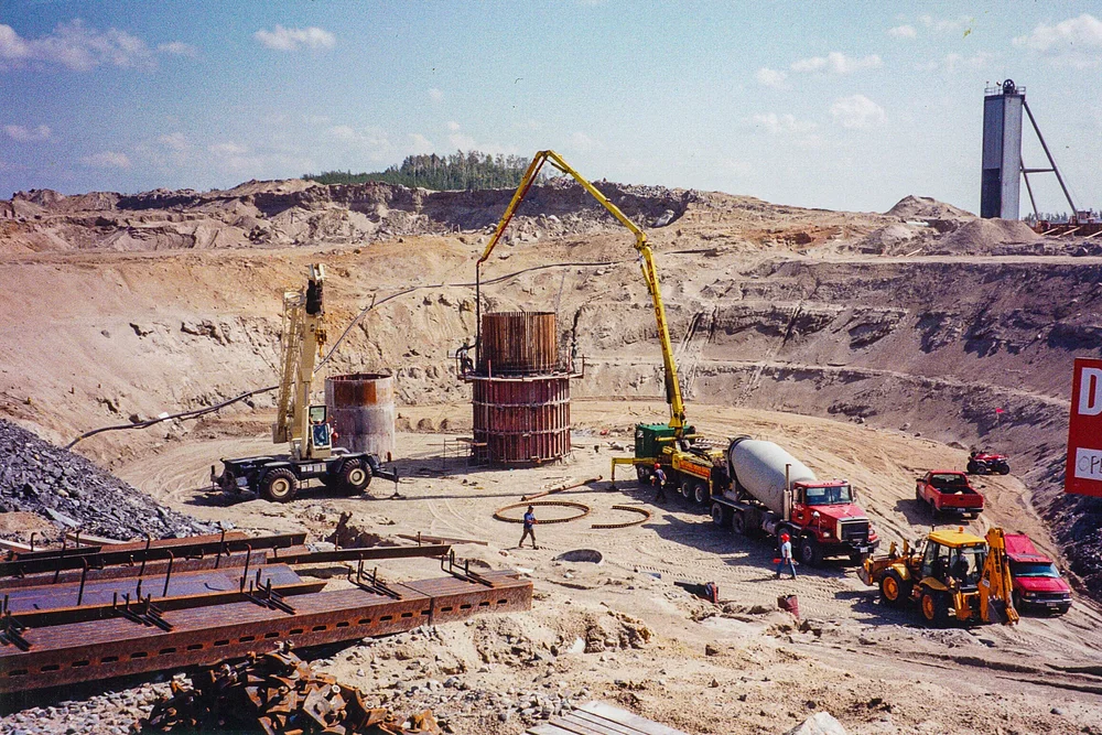 Initial Construction of Musselwhite Mine, 1996 — Pierre Gagne Contracting