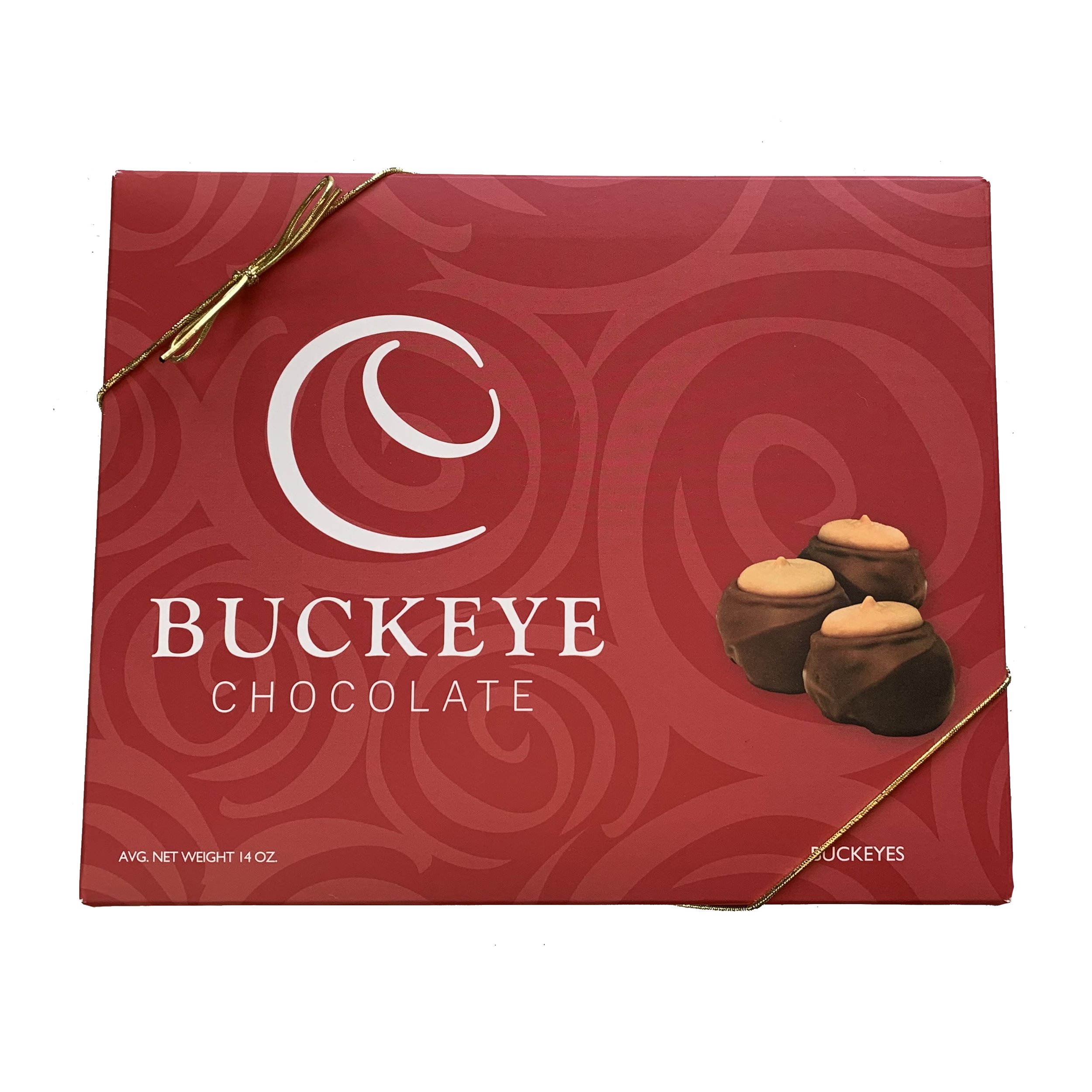 Milk Chocolate Buckeyes (14oz Box - 16 buckeyes) — Buckeye Chocolate Co